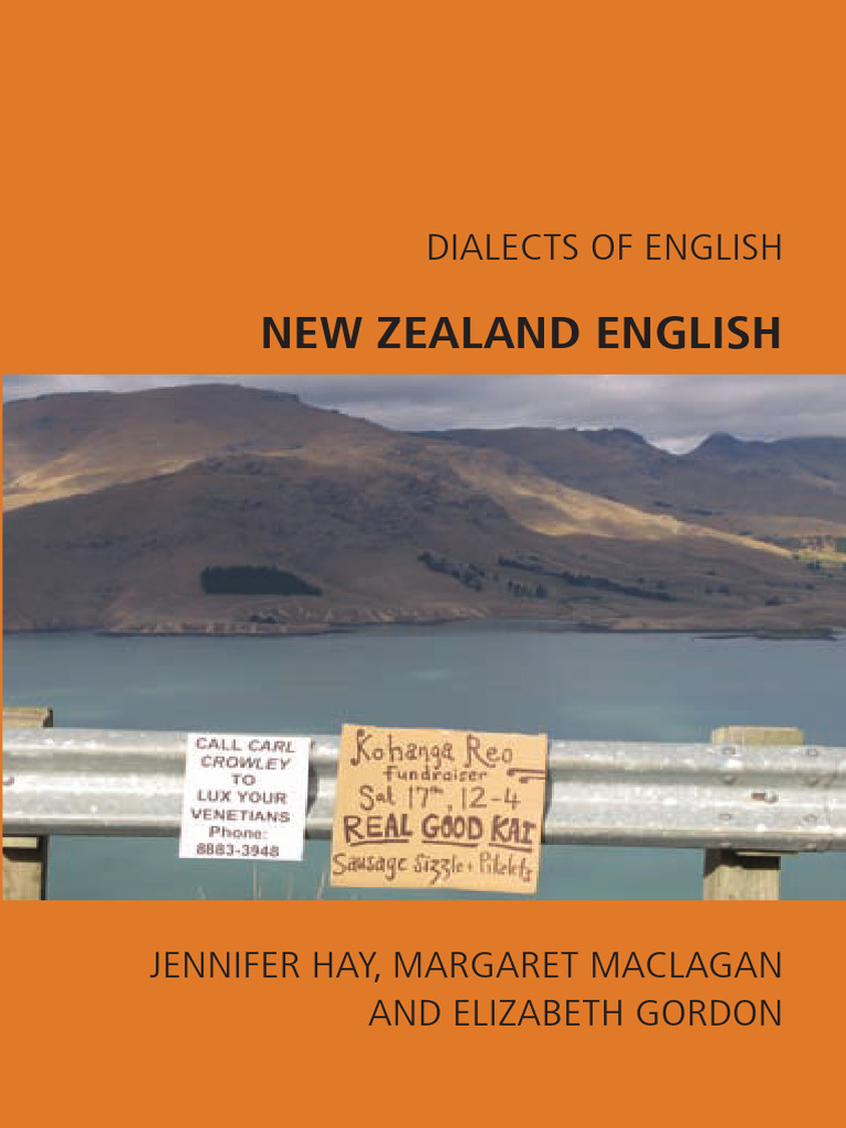 Jennifer Hay, Elizabeth Gordon, Margaret McLagan - New Zealand English ...