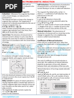 EMI Class 12 Notes | PDF | Inductance | Inductor