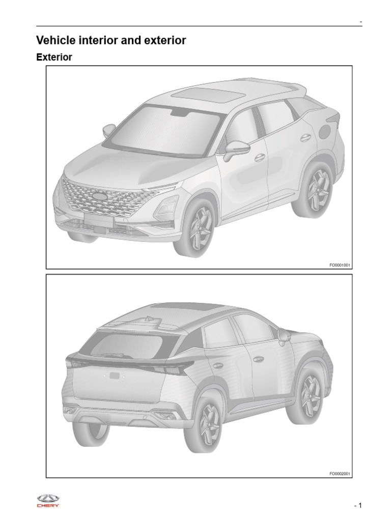 Service Manual Omoda 5 Part4 | PDF | Automotive Industry ...