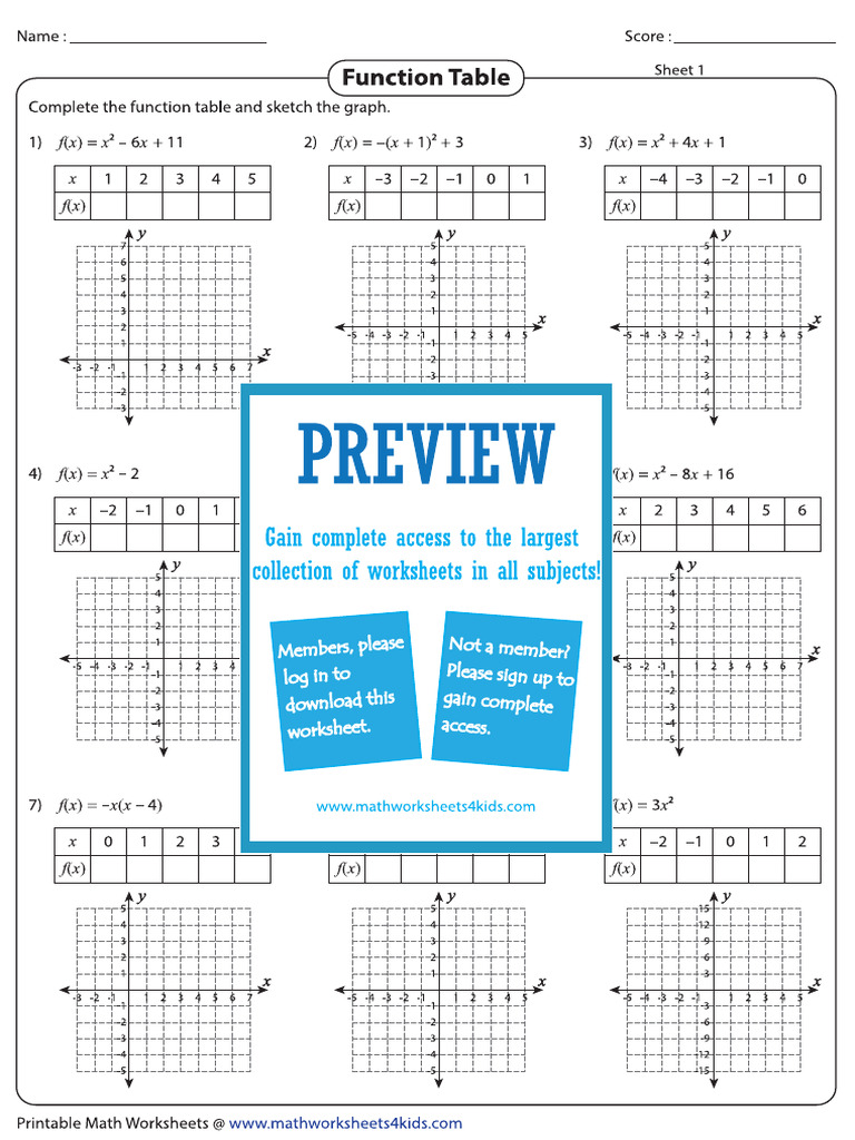 Function Table 1 | PDF