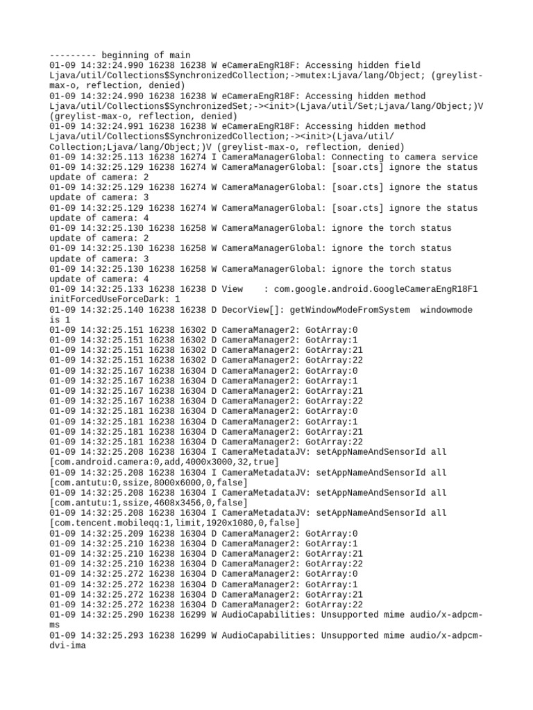 Log Cat 1704785544933 | PDF | Software Development | Computing