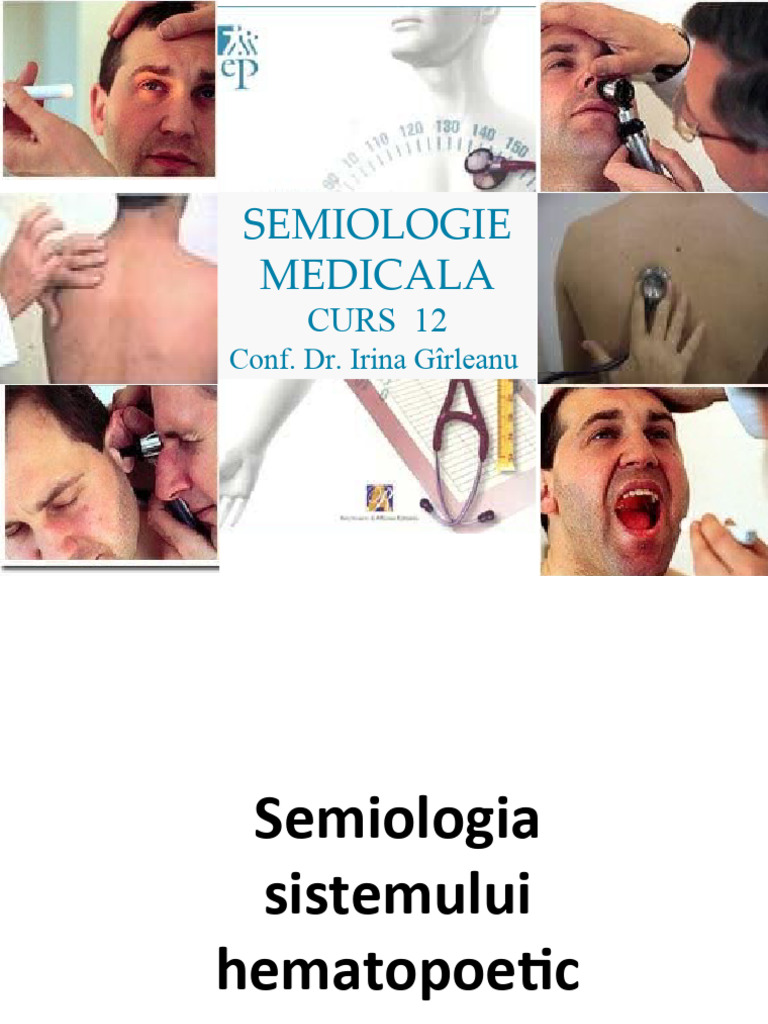 Curs 12 Semiologie Medicala | PDF