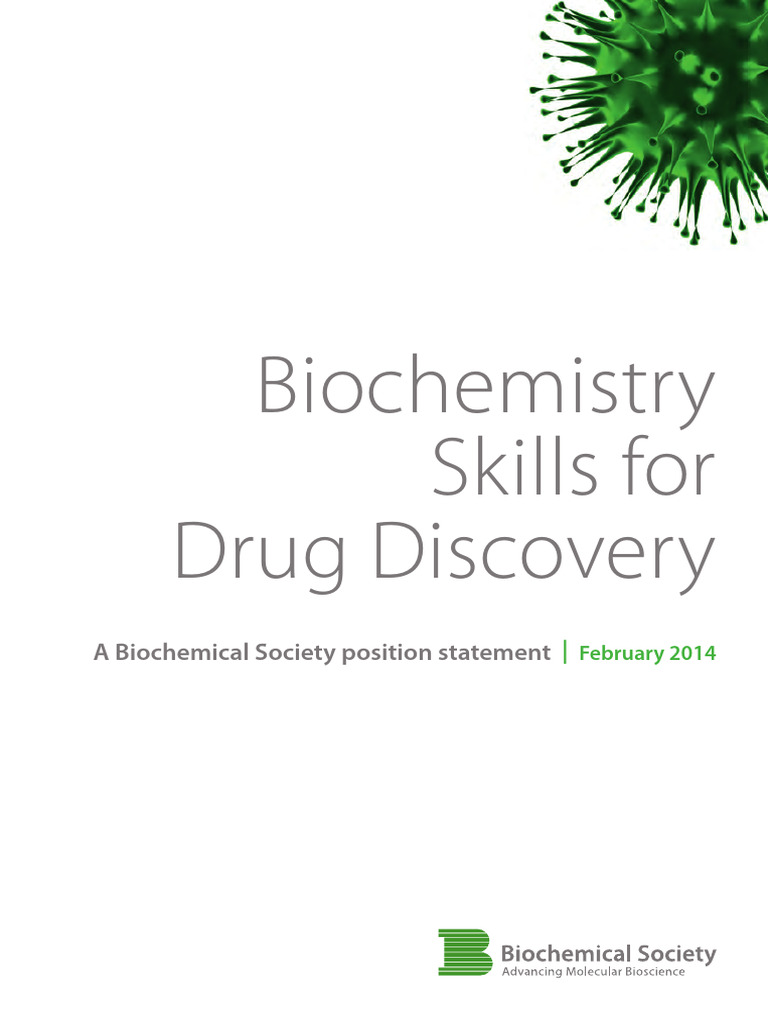 Skills For Drug Discovery Position Statement | PDF | Drug Design ...