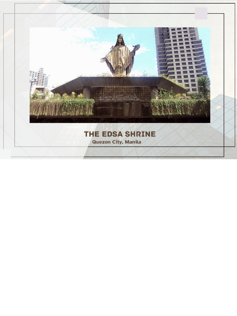 Edsa Shrine | PDF