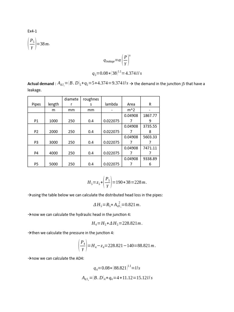 Exercise Engineering | PDF | Hydraulic Engineering | Dynamics (Mechanics)