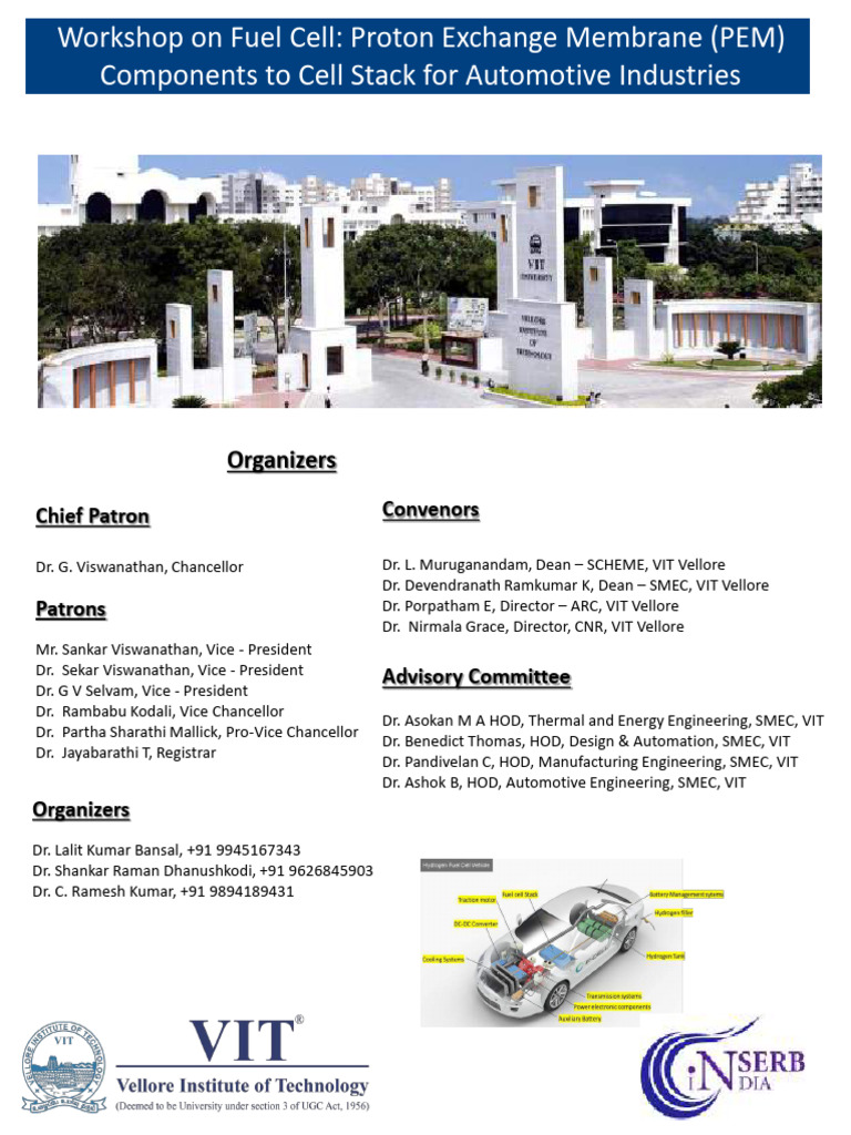 Fuel Cell Workshop for Automotive Industry | PDF | Fuel Cell ...