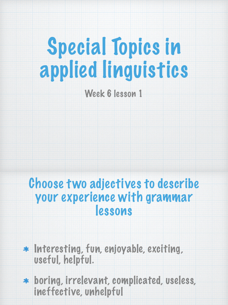 Week 6 Lesson 1 F2023 | PDF