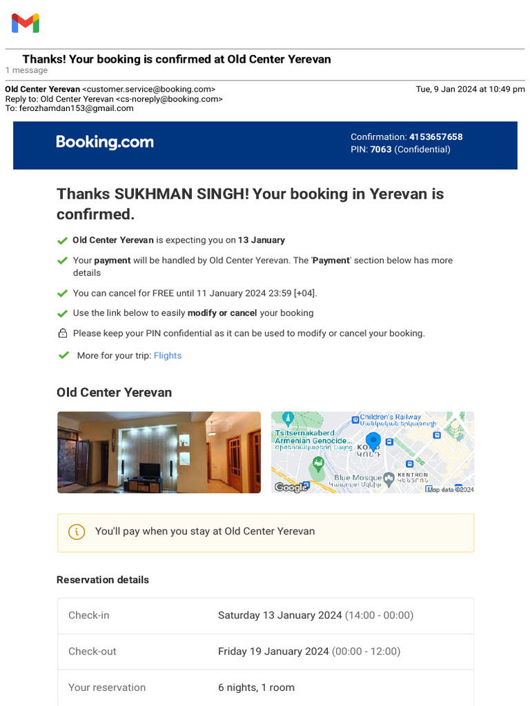 Sukhman Hotel Booking | PDF | Credit Card | Fee