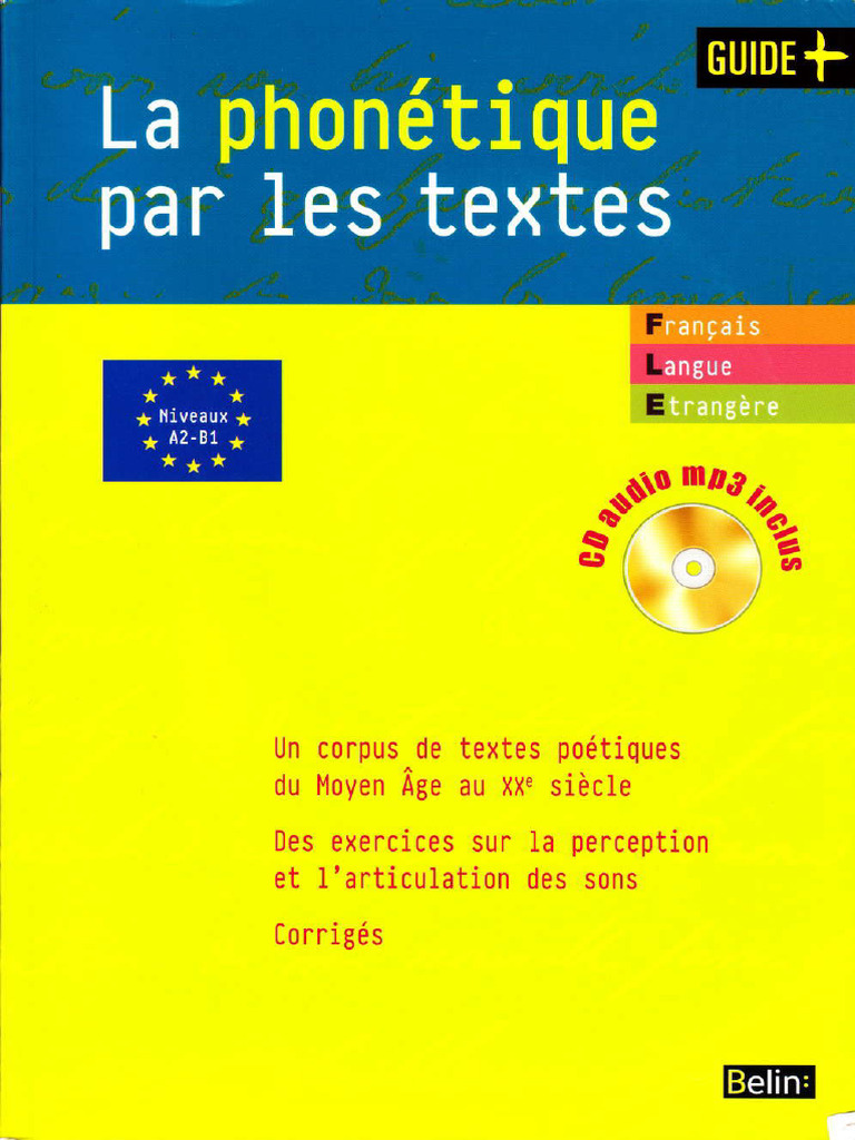 La phonétique par les textes_NEW | PDF