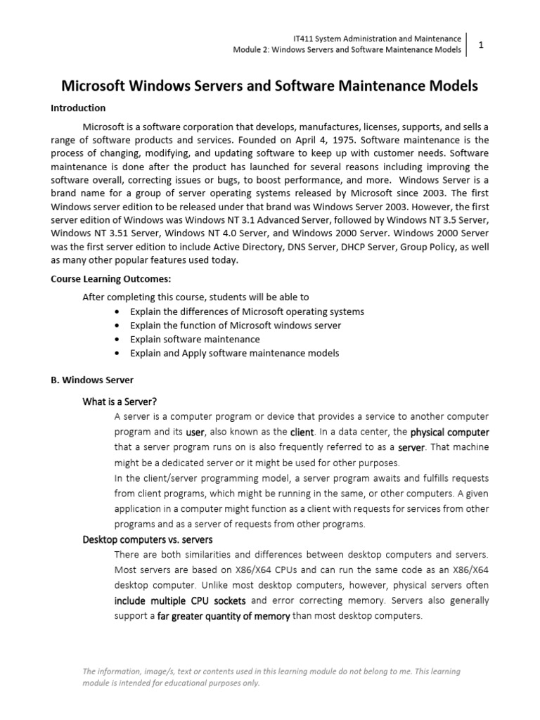 Midterm Module 2 Week 8 Microsoft Windows Server | PDF