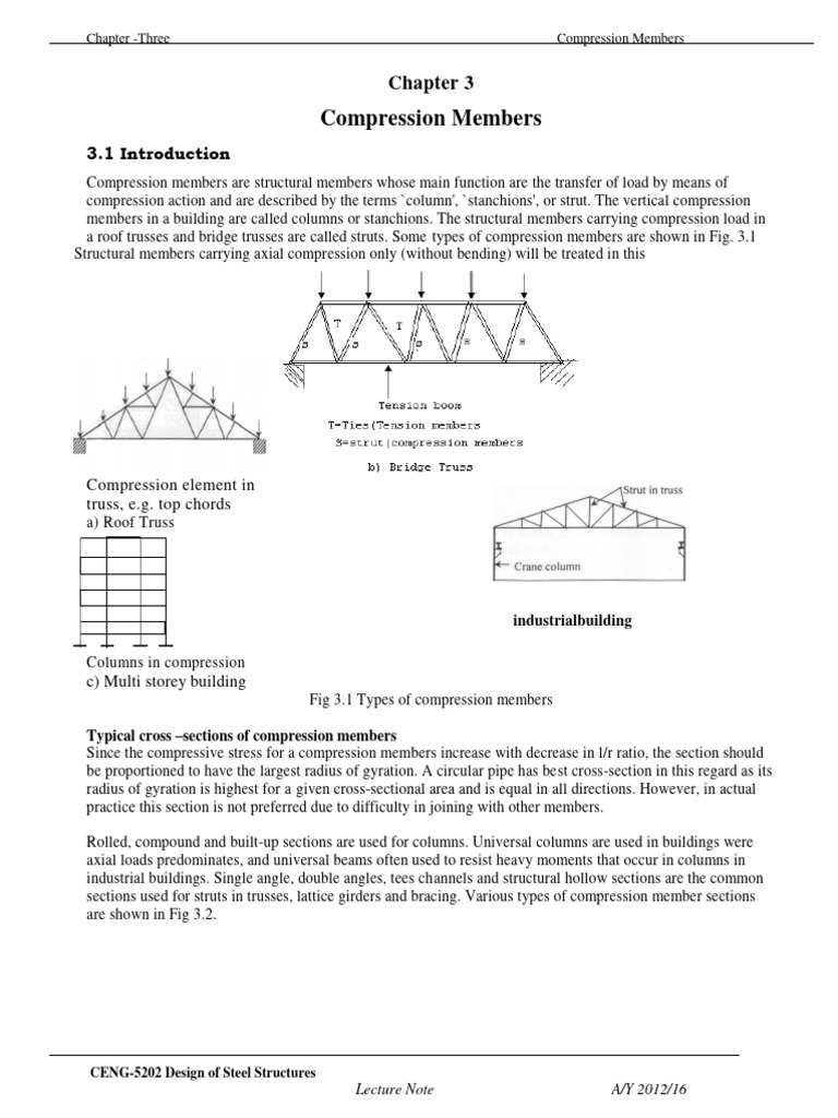 Chapter 3 | PDF | Buckling | Truss