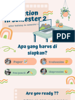 Refleksi Awal Semester 2 2024/2025 | PDF
