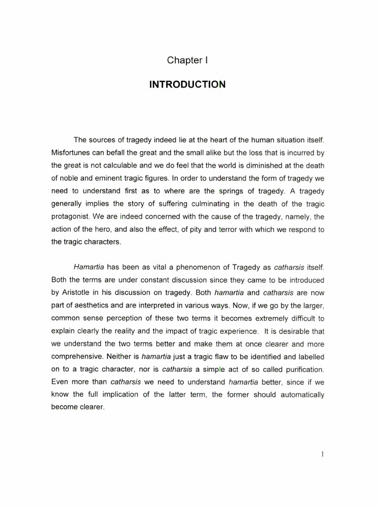 06 - Chapter 1 | PDF | Tragedy