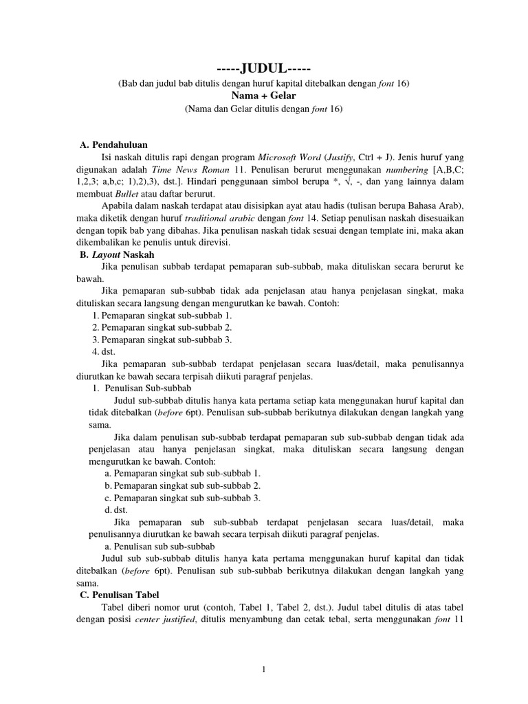 Template-Penulisan Book Chapter S2 PAI 2023 | PDF