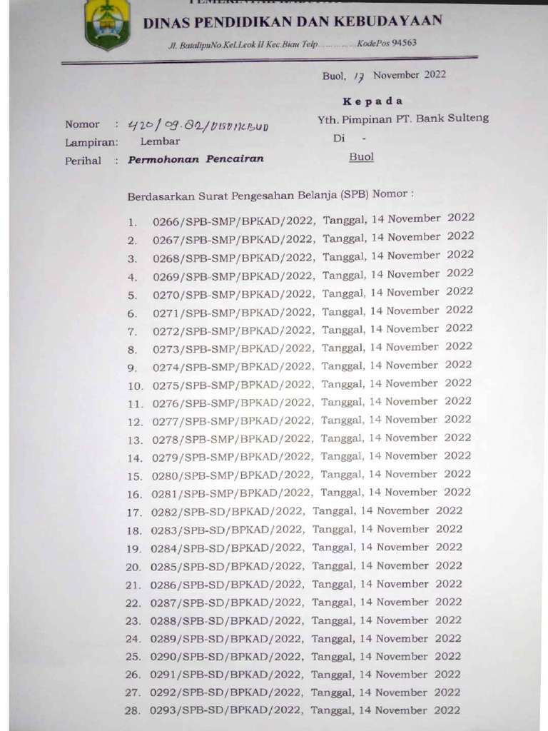Honor SDN 10 Biau 29 Nove 2022 | PDF