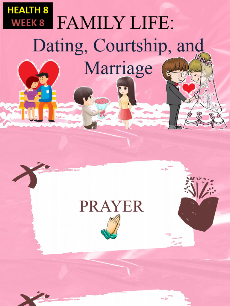 Dating, Courtship, and Marriage - Cot Presentation | PDF | Courtship ...