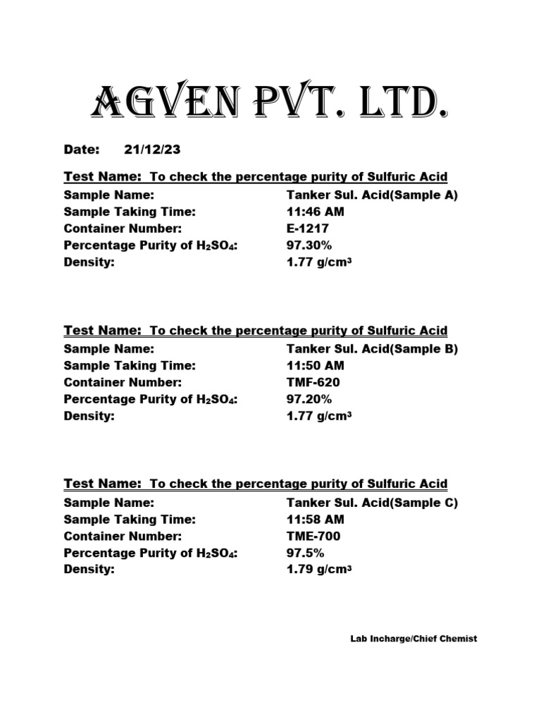 Agven PVT | PDF