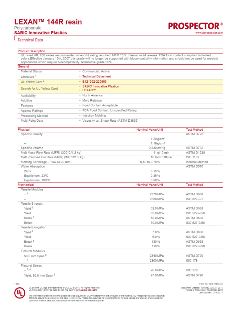 PC-Transparent 144R | PDF | Physical Sciences | Mechanical Engineering