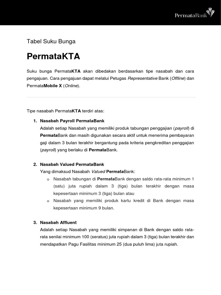 New - Tabel Suku Bunga November 2023 - 2 | PDF