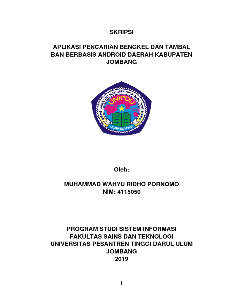 Aplikasi Android Pencari Bengkel Jombang | PDF | Bisnis