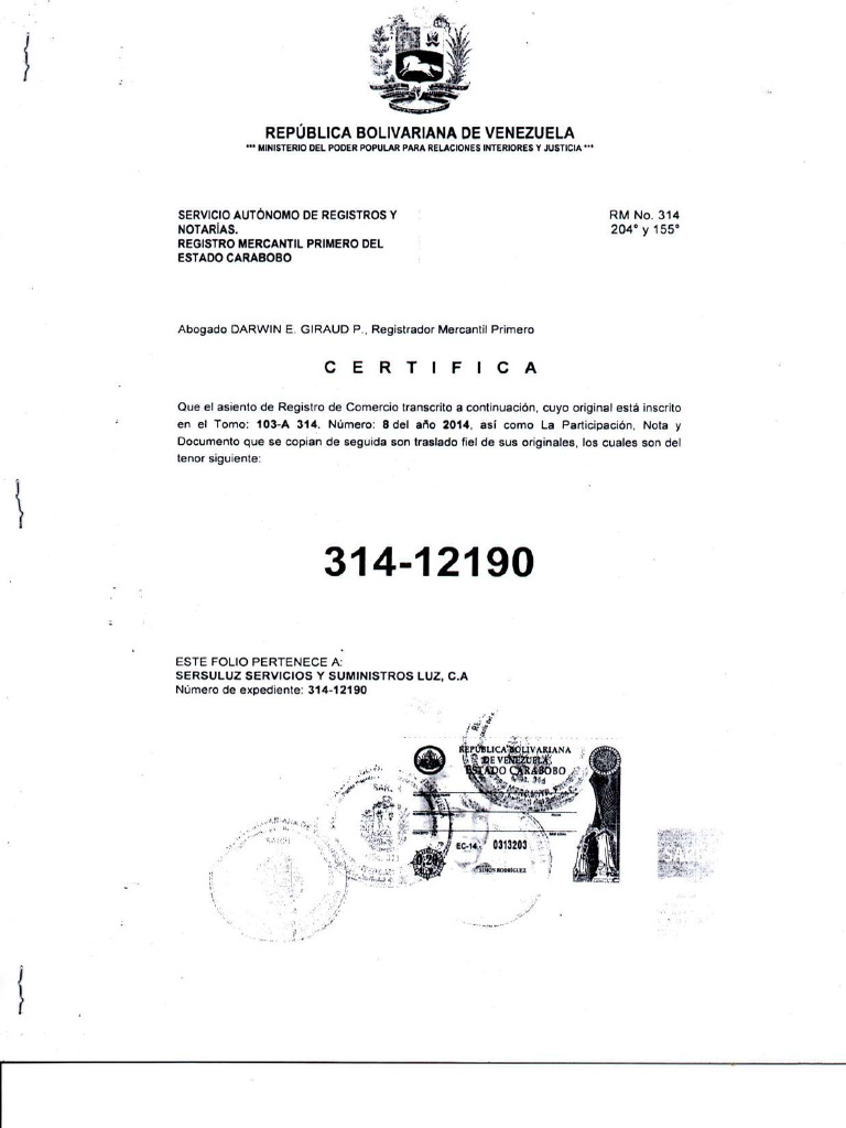 Acta de Asamblea 1 | PDF