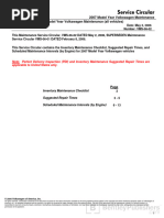Kia Service Intervals Overview | PDF | Transport | Electrification