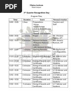 Mathsci Culmination Program | PDF | Fashion | Science