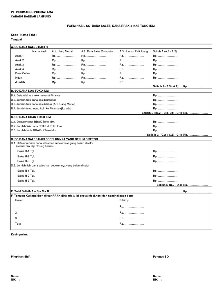 Form So | PDF