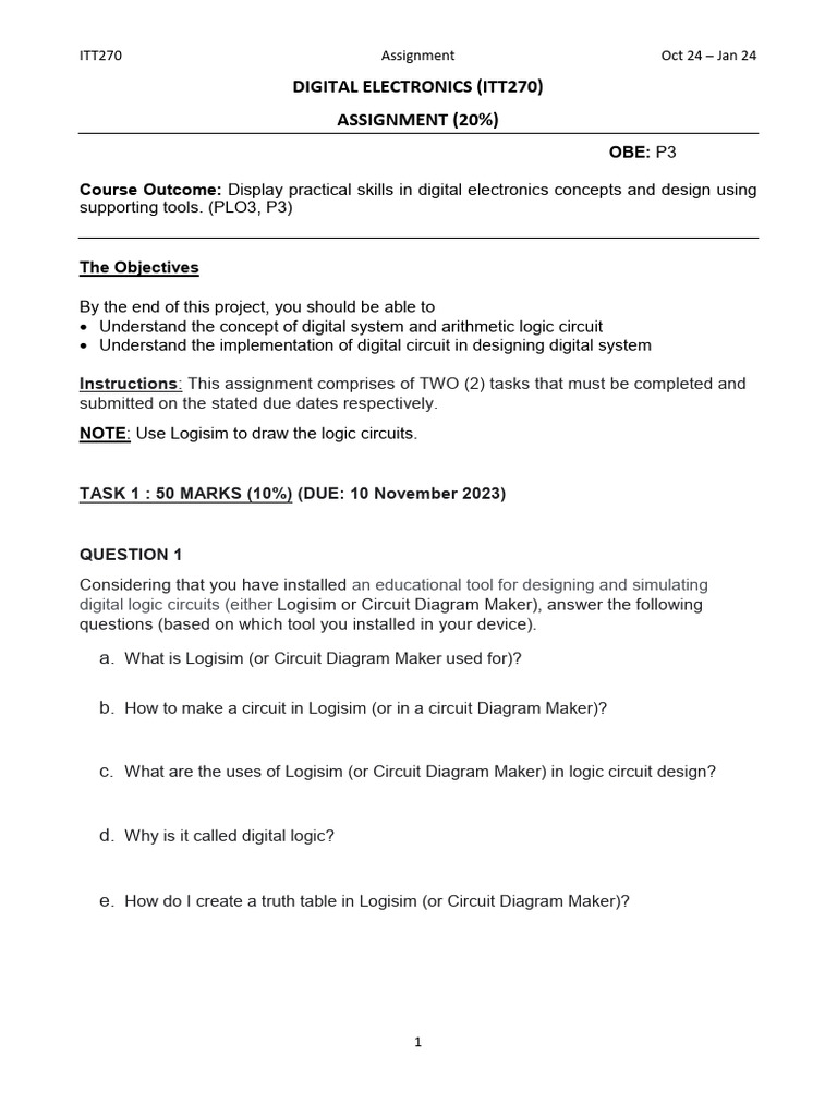 ITT270-Assigment-Oct2023 - Jan2024-Q | PDF