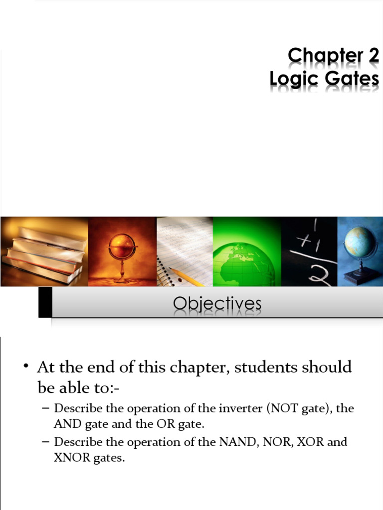 Chapter 3 - Logic Gates | PDF