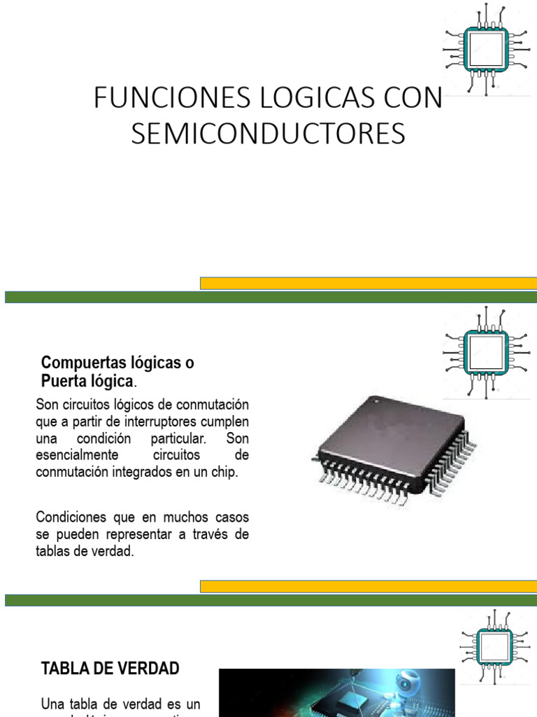 Tema 8 Funciones Logicas | PDF