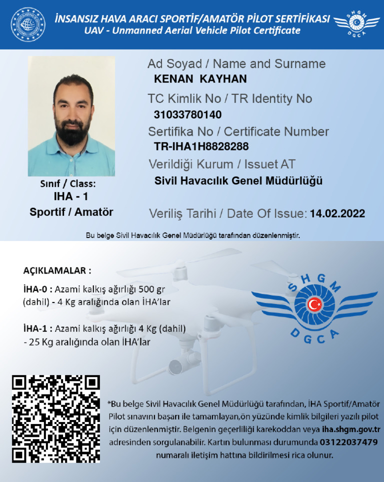 Pilot Card (8828288) | PDF