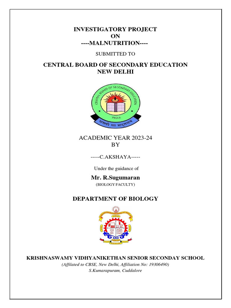 AKSHAYA | PDF | Cognition | Behavior Modification