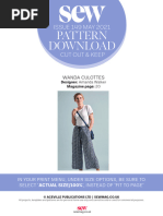 Women's Sewing Pattern Guide | PDF | Seam (Sewing) | Sewing