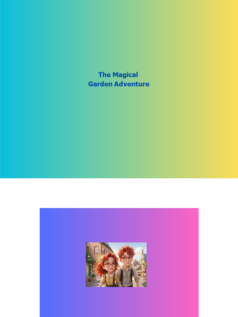 Magical Garden Adventure Unlocked | PDF | Mystery, Thriller & Crime ...