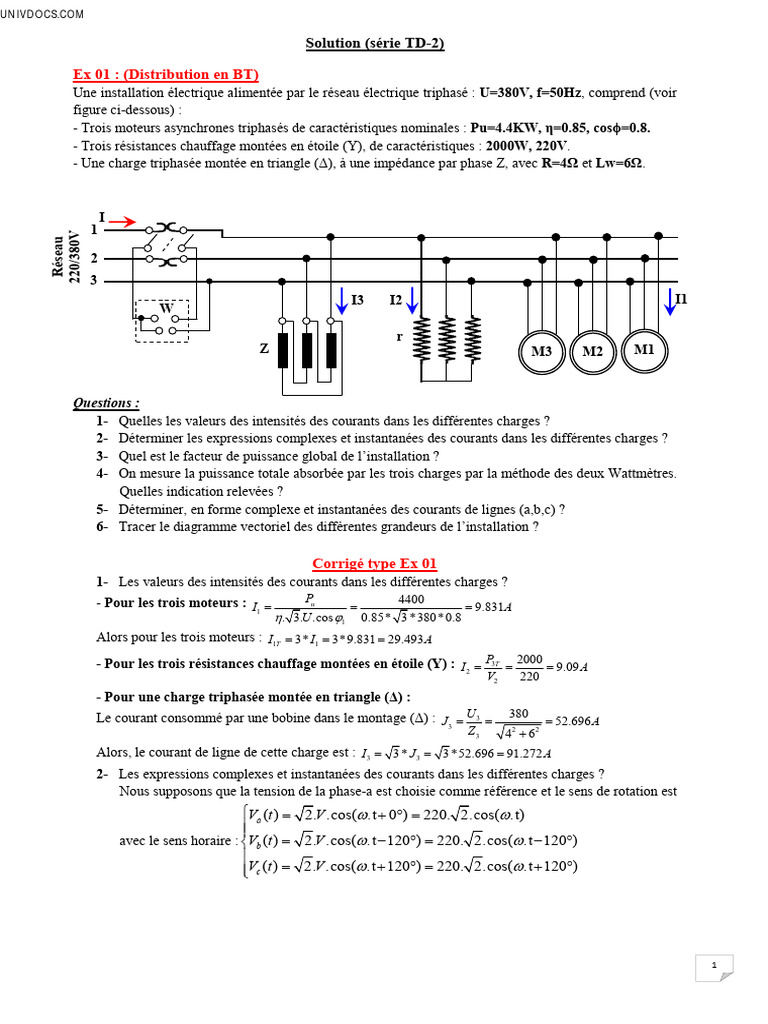 Solution - Série TD-2 - Réseau de Transport - Master1 - 2022-2023 | PDF
