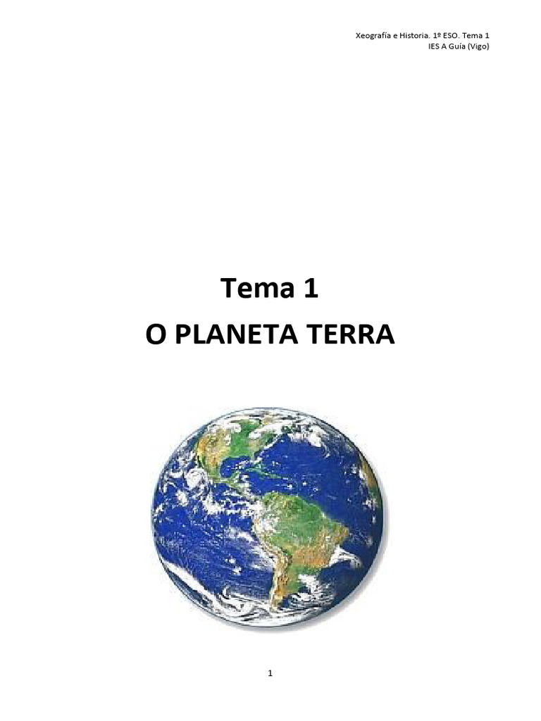 o Planeta Terra 2021 | PDF