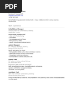 SAPS 271 Check List | PDF