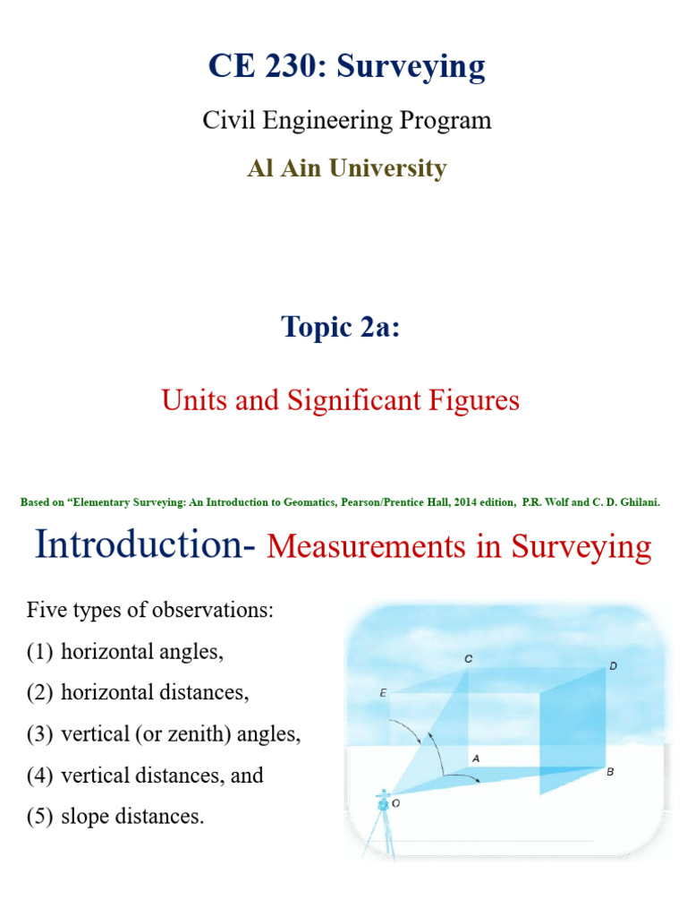 Topic 2a-Units and Significant Figures | PDF | Significant Figures ...
