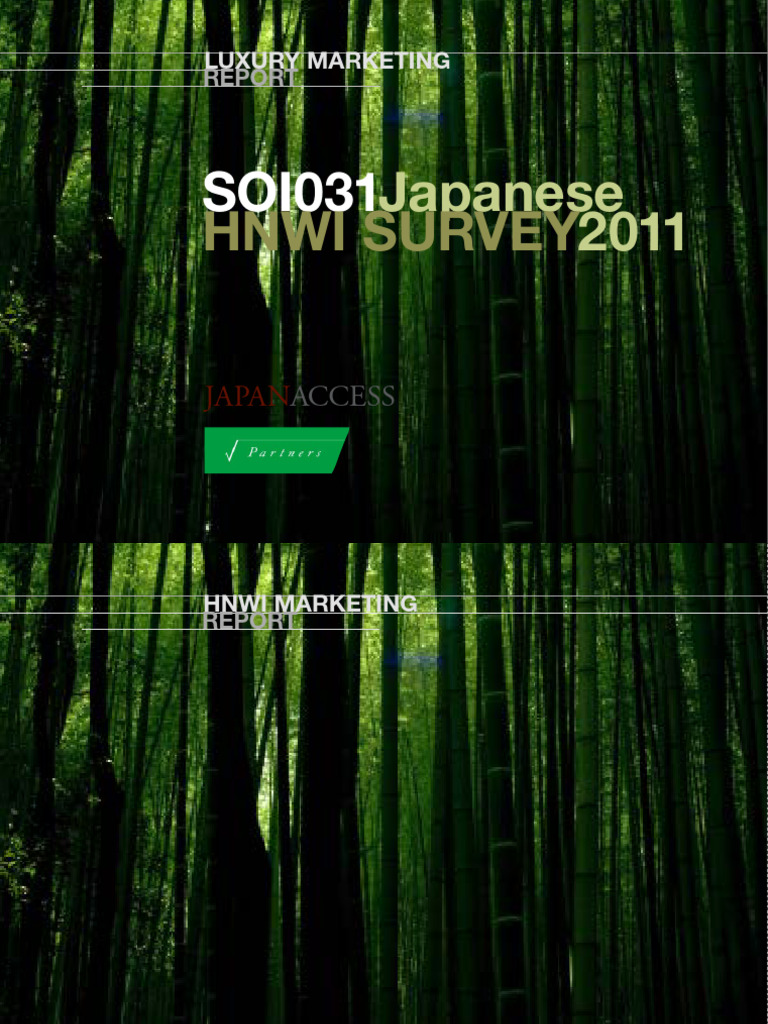 HNWI Report Travel 5 0 | PDF | Luxury Goods | Wealth
