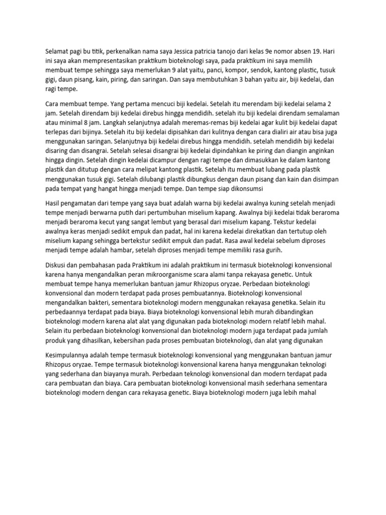 Script Uprak Bio | PDF