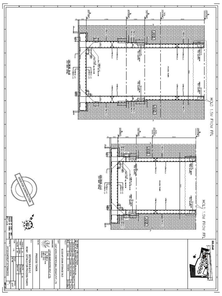 Civil Drawing of Process Tower for Balurghat (08!06!2023) r1 (1) Model2 ... Civil Drawing of Process Tower for Balurghat (08!06!2023) r1 (1) Model2 ...