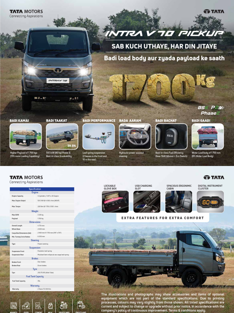 Intra V70 New | PDF | Cargo | Brake