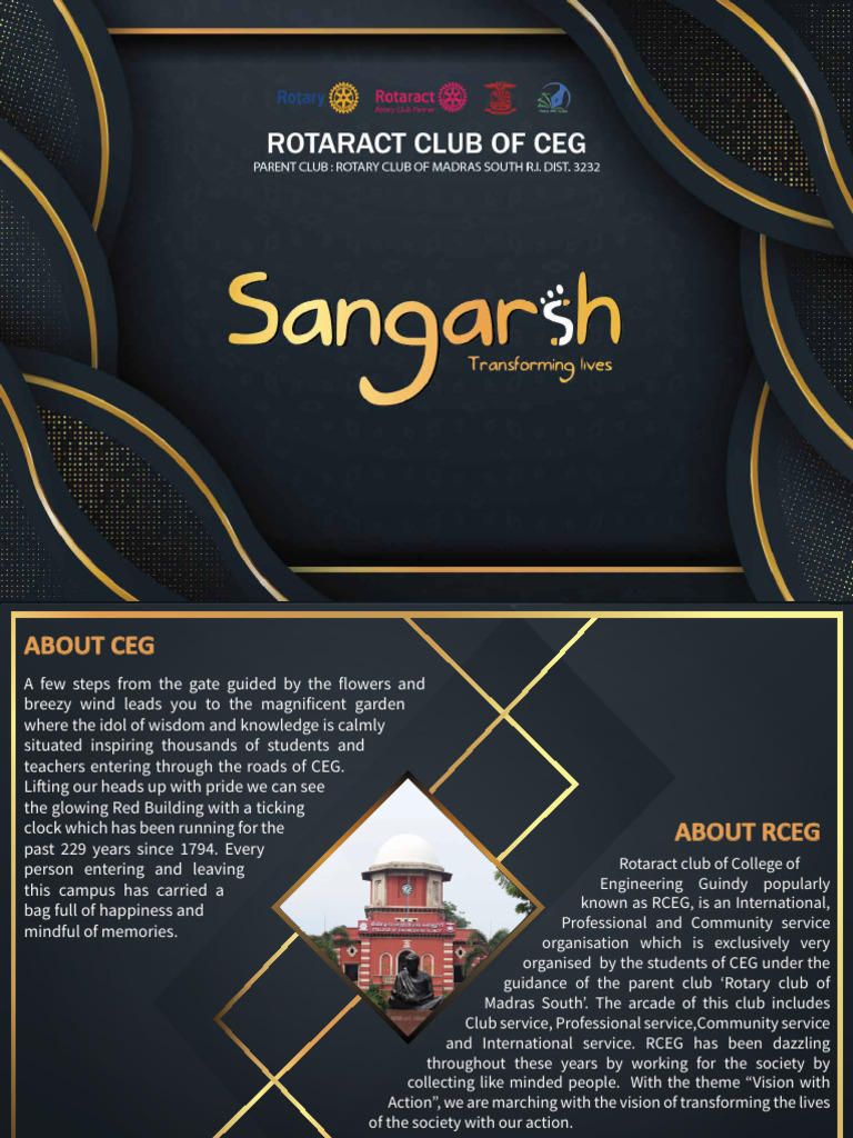 Sangarsh Brochure | PDF | Educational Organizations | Youth