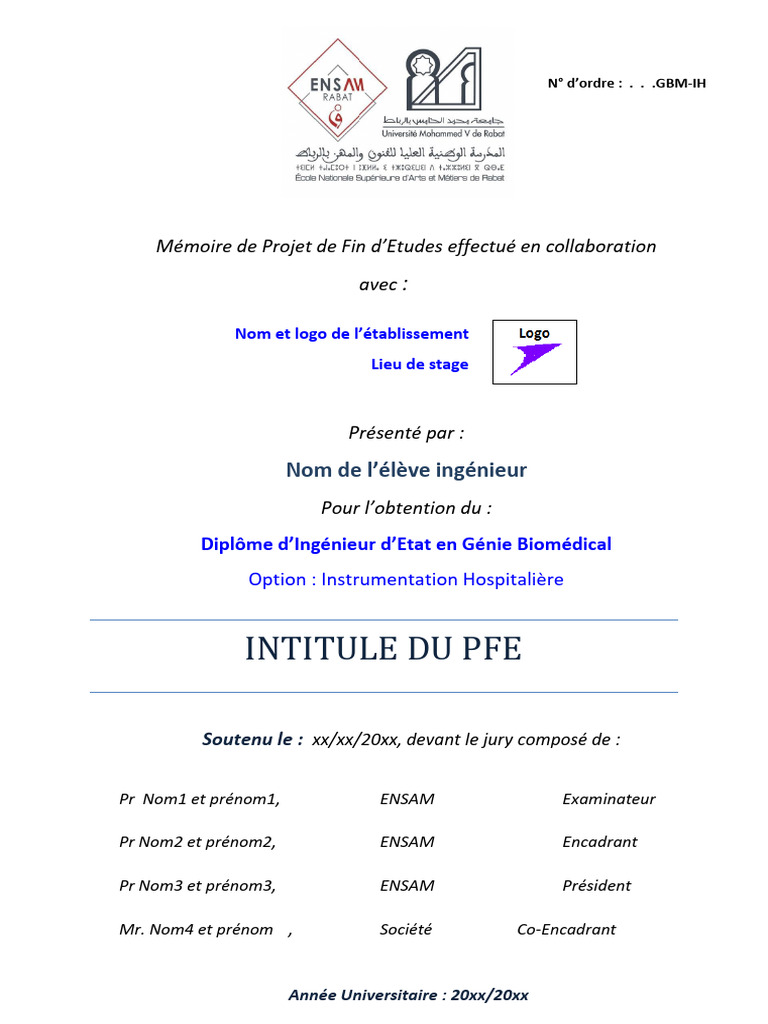 Guide de Rédaction Du Rapport PFE | PDF | Ordinateurs