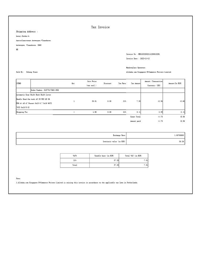 Payment | PDF | Value Added Tax | Market (Economics)