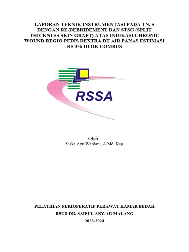 Laporan Teknik Instrumentasi STSG | PDF