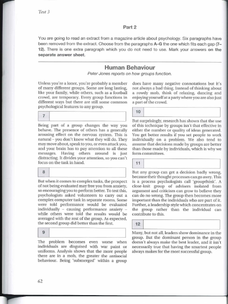 Reading Assignment # 12 | PDF