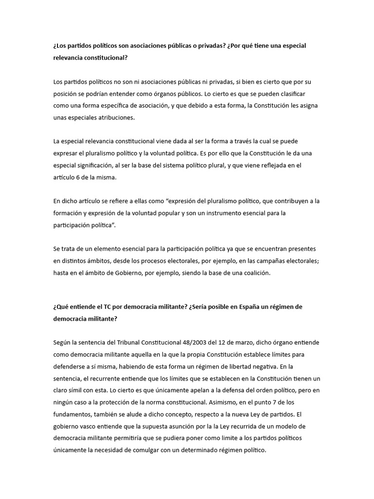 Práctica consti | PDF