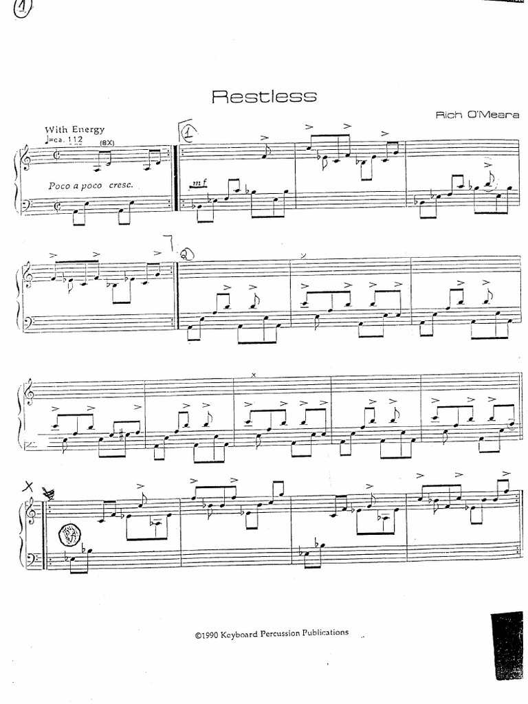 O'MEARA Rich - Restless | PDF